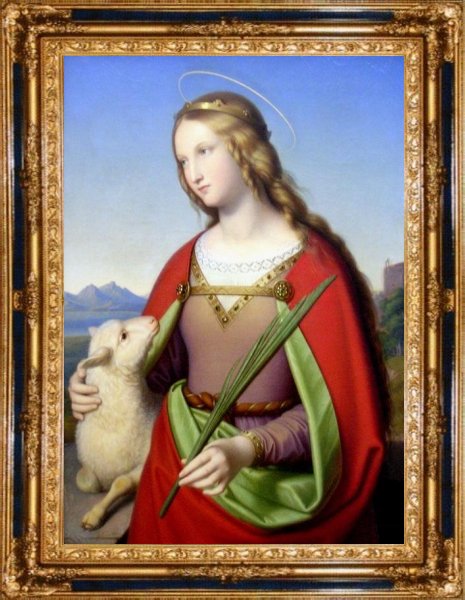 SANTOS DE CADA DIA: INÊS DE ROMA