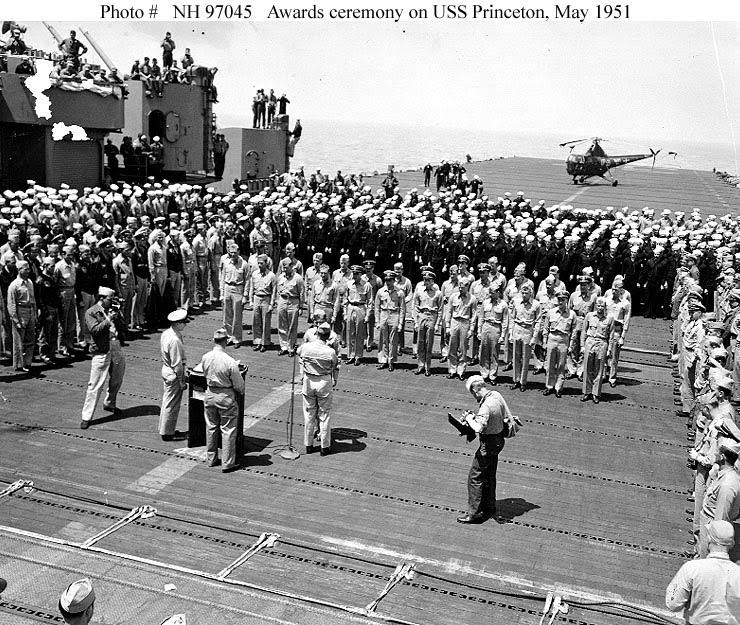 Naval Warfare: USS Princeton (CV-37, later CVA-37, CVS-37, LPH-5)