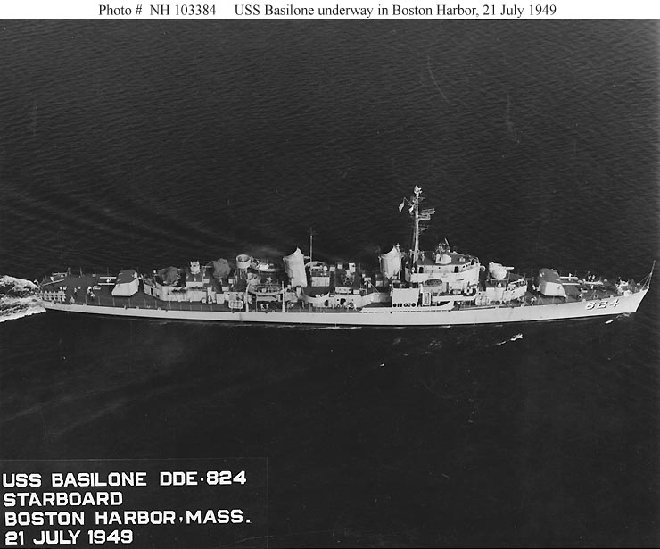 Naval Warfare: USS Basilone (DDE-824, DD-824)