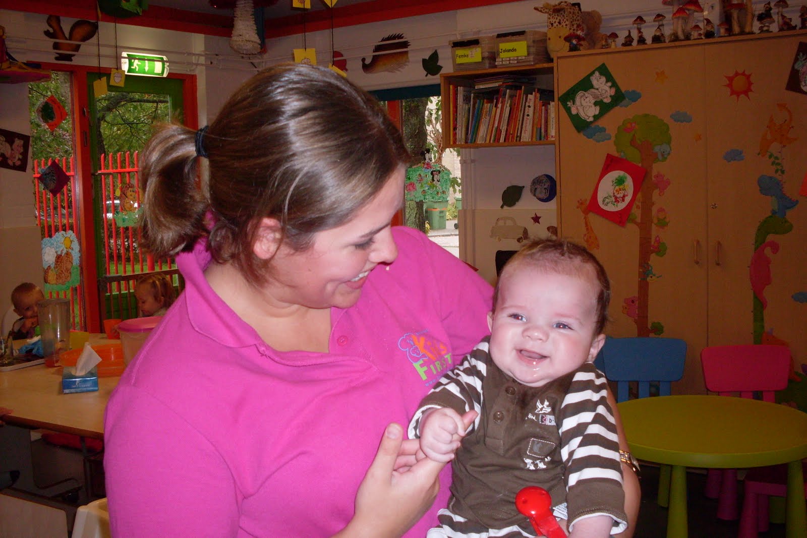 Benny Marielle & Damian: Damian's zijn eerste dag op de crèche