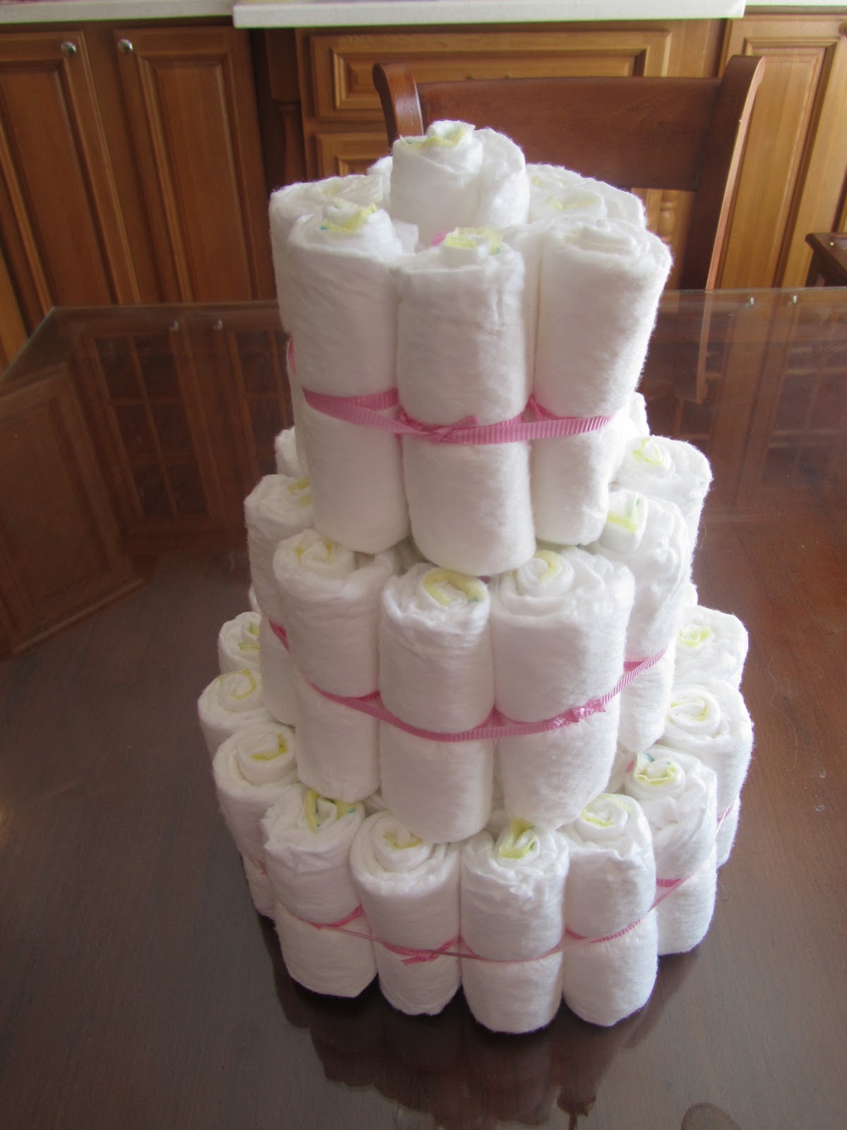 Moore babies: Diaper Cake Tutorial