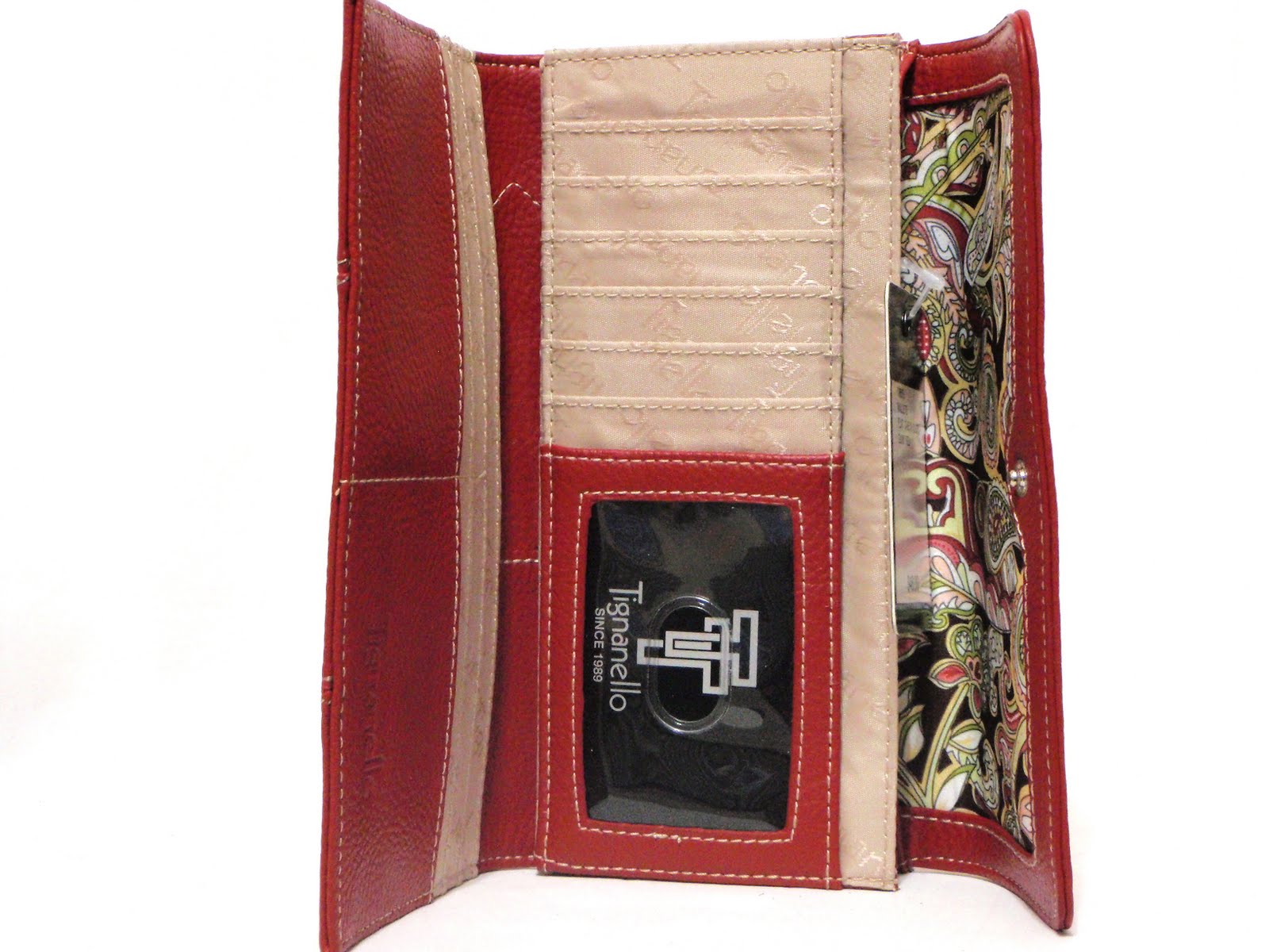 Boutique Malaysia: TIGNANELLO Ladies Checkbook Wallet ~ Genuine Leather ...