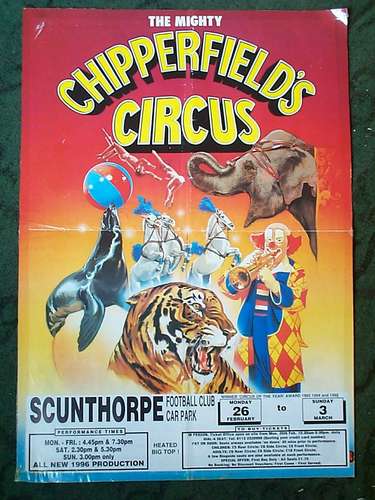 THE BALLOON MAN: Great dynasties of the world: The Chipperfields A ...