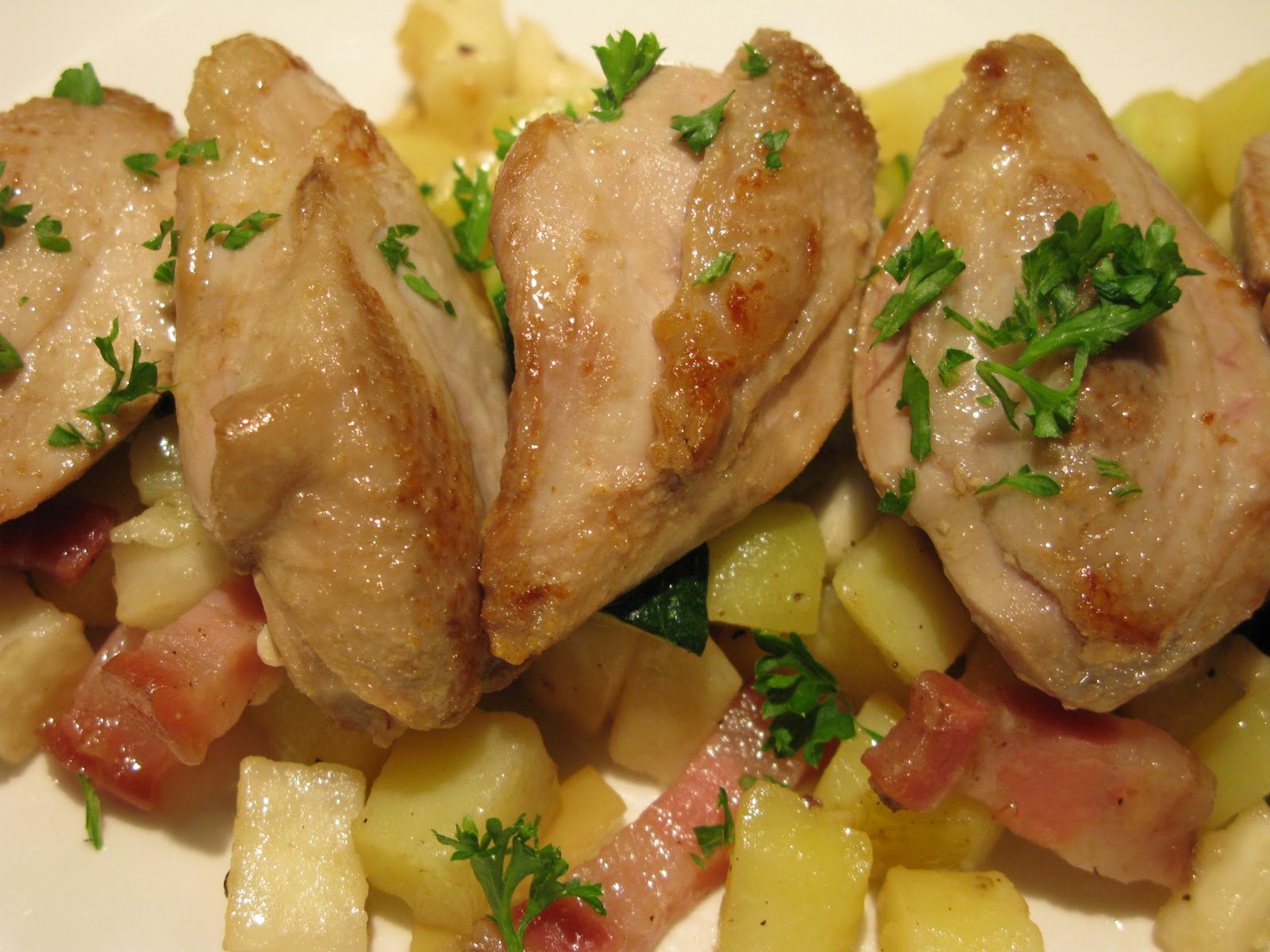 The Food Vine: Quail Italian style
