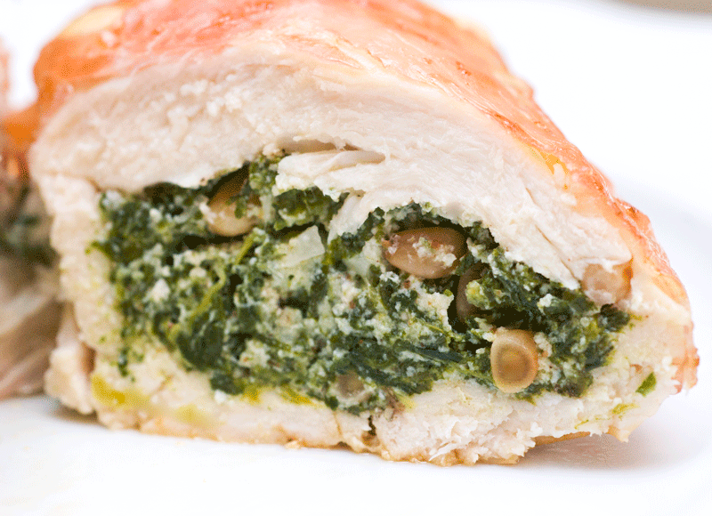 Florentine Prosciutto Wrapped Chicken - al.com