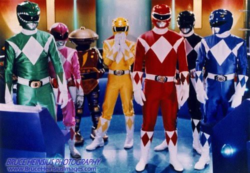 Henshin Grid: Power Rangers In America (On Set and Promos)
