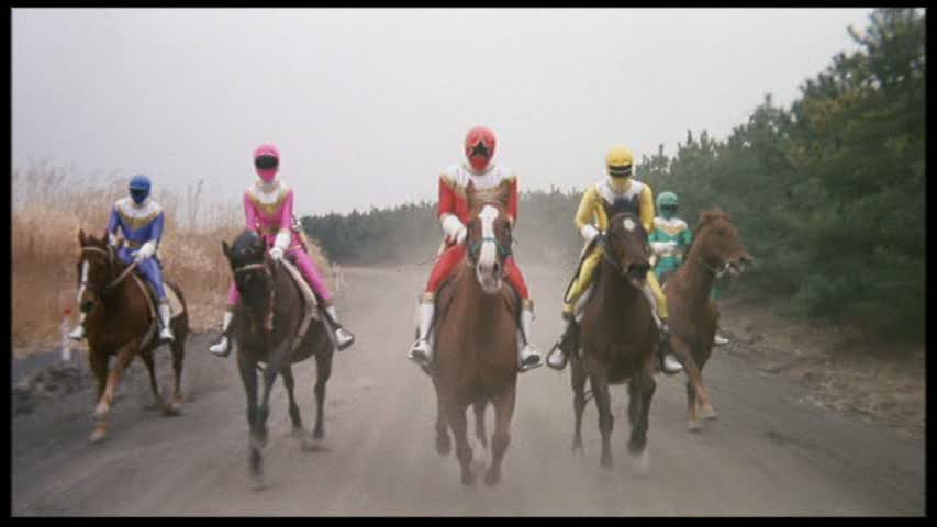 Henshin Grid: Horses in Power Rangers