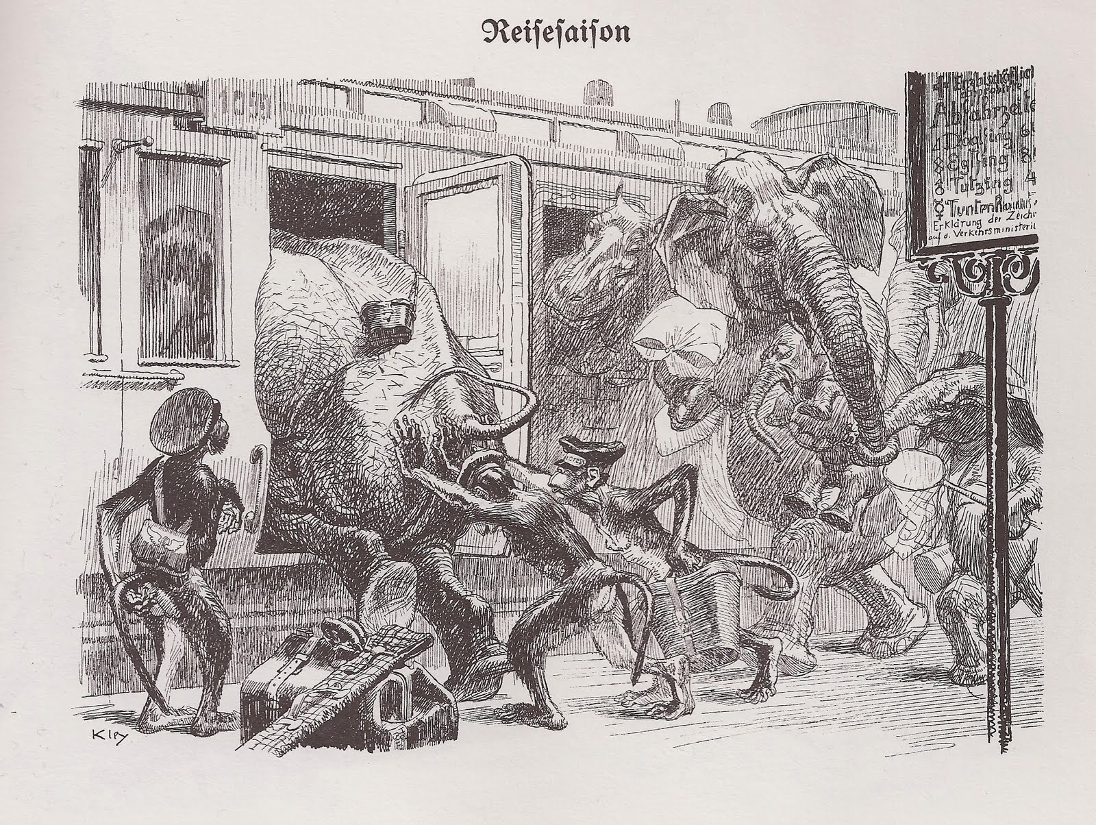 Weirdo's Corner: Heinrich Kley: Cartoon Master