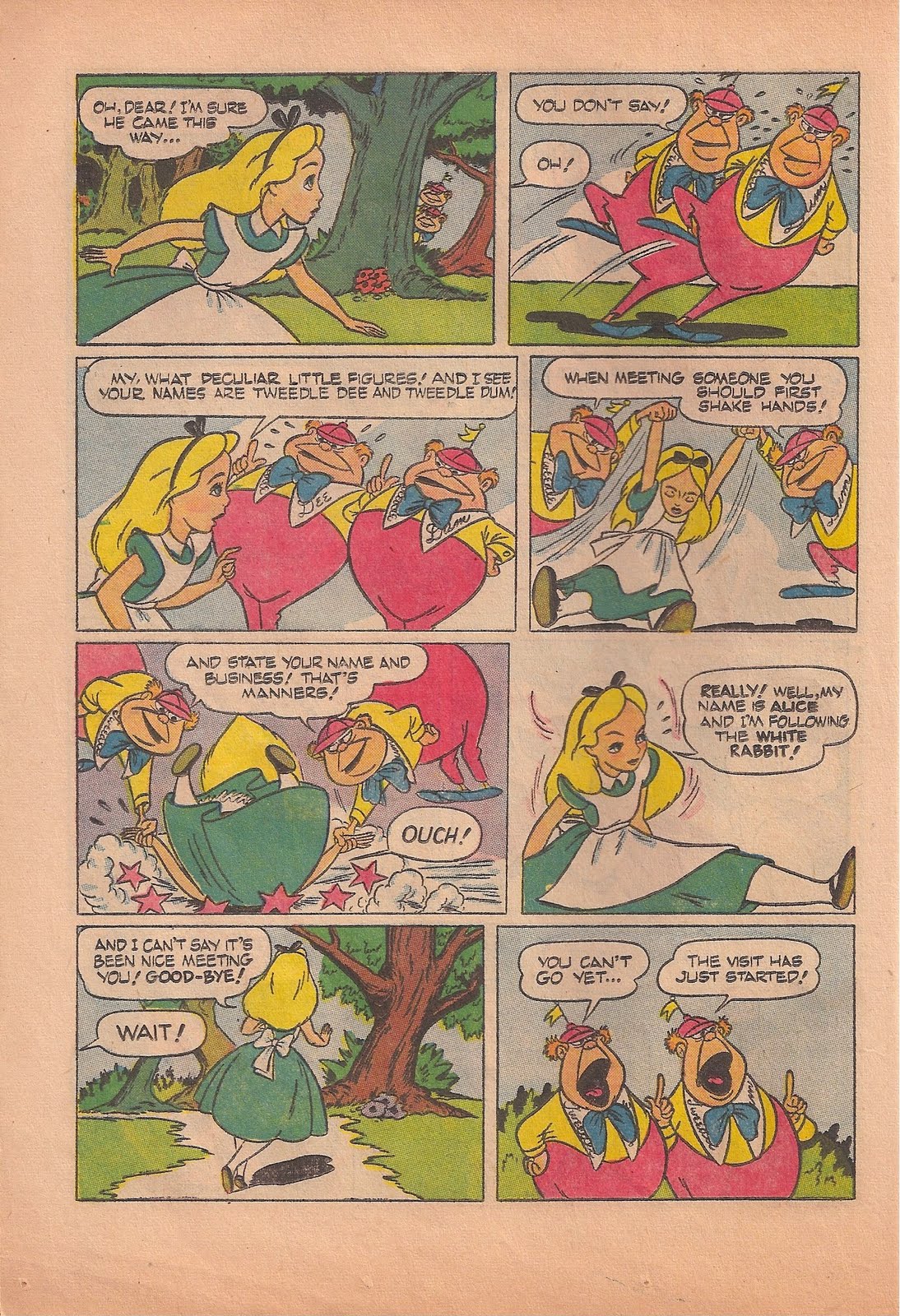 Weirdo's Corner: Alice in Comic-book land Pt.1