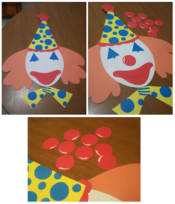a work in progress...: pin the nose on the clown