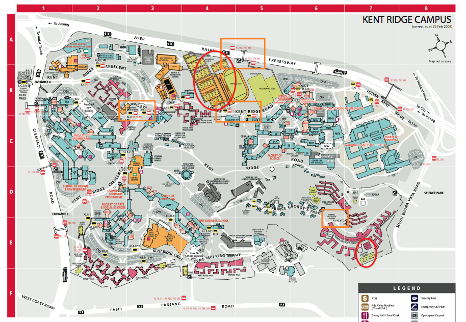PINUS Hari Olahraga Amal 2010: IMPORTANT: How to get to the venues!