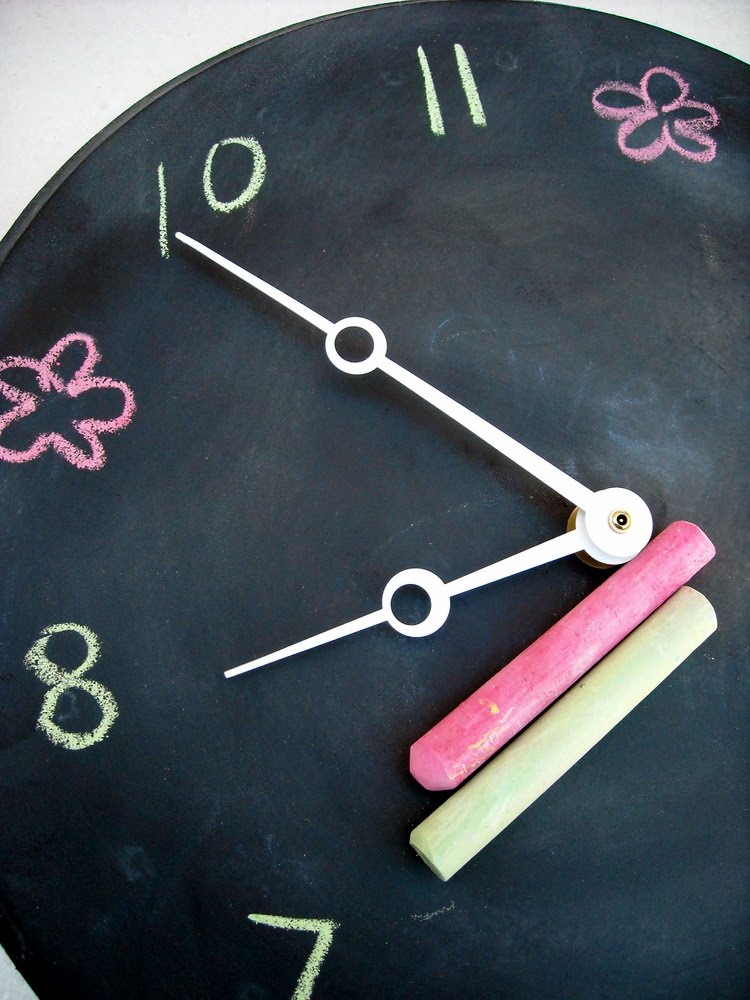 {Craftify It}: Chalkboard CLOCK