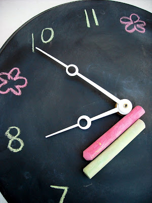 {Craftify It}: Chalkboard CLOCK