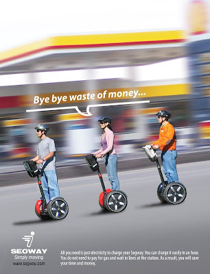 RED LINE of DESIGN: SEGWAY Magazine ADs