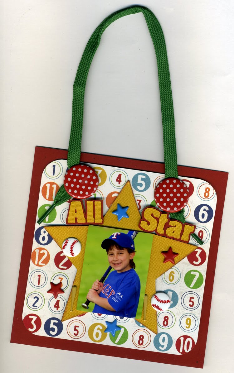 Amys Collages and Other Scrap Stuff: All Star Frame & Name Frame & A ...