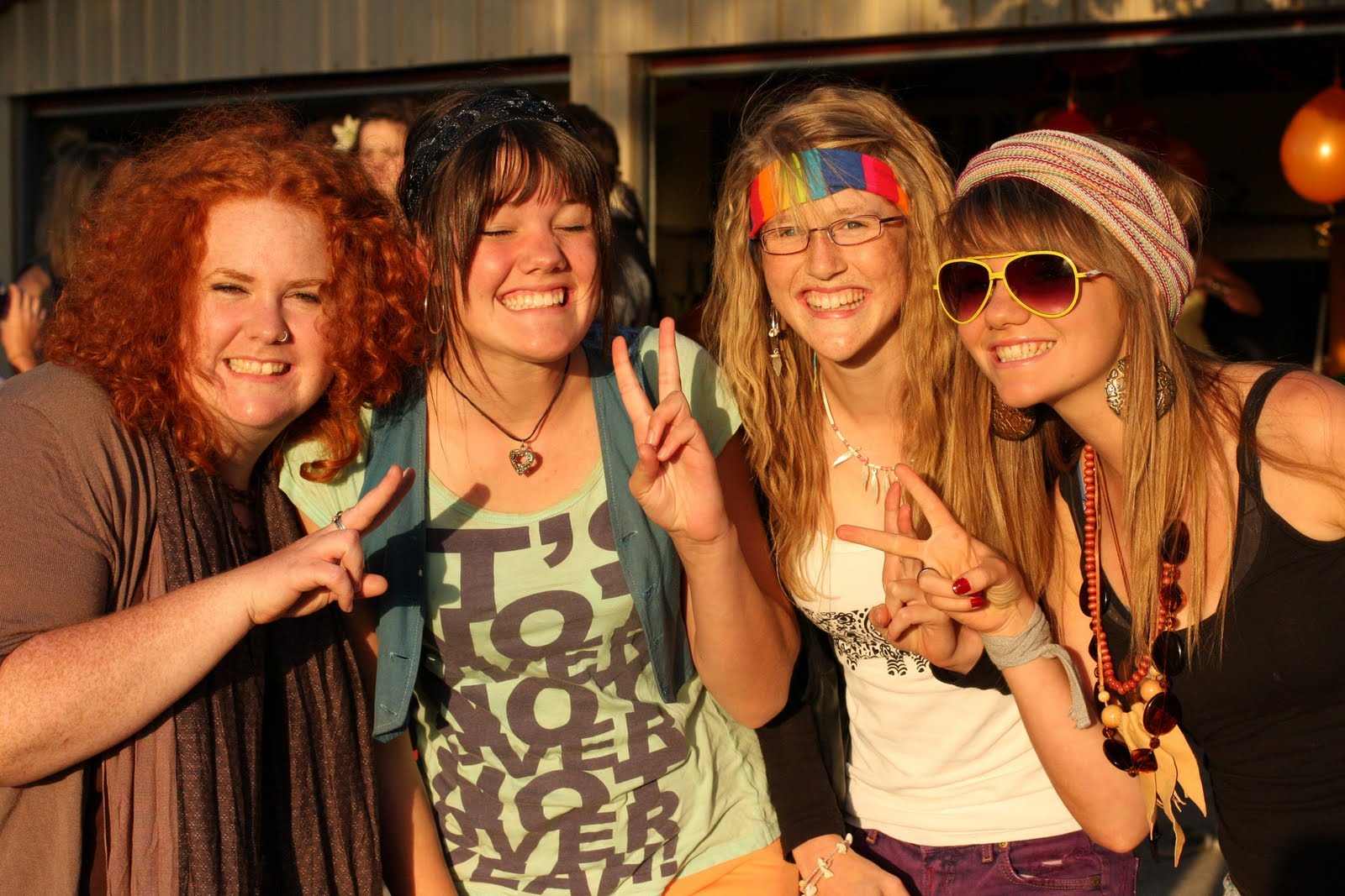 Looking through the Lens: Eleanor's 18th Hippie Party
