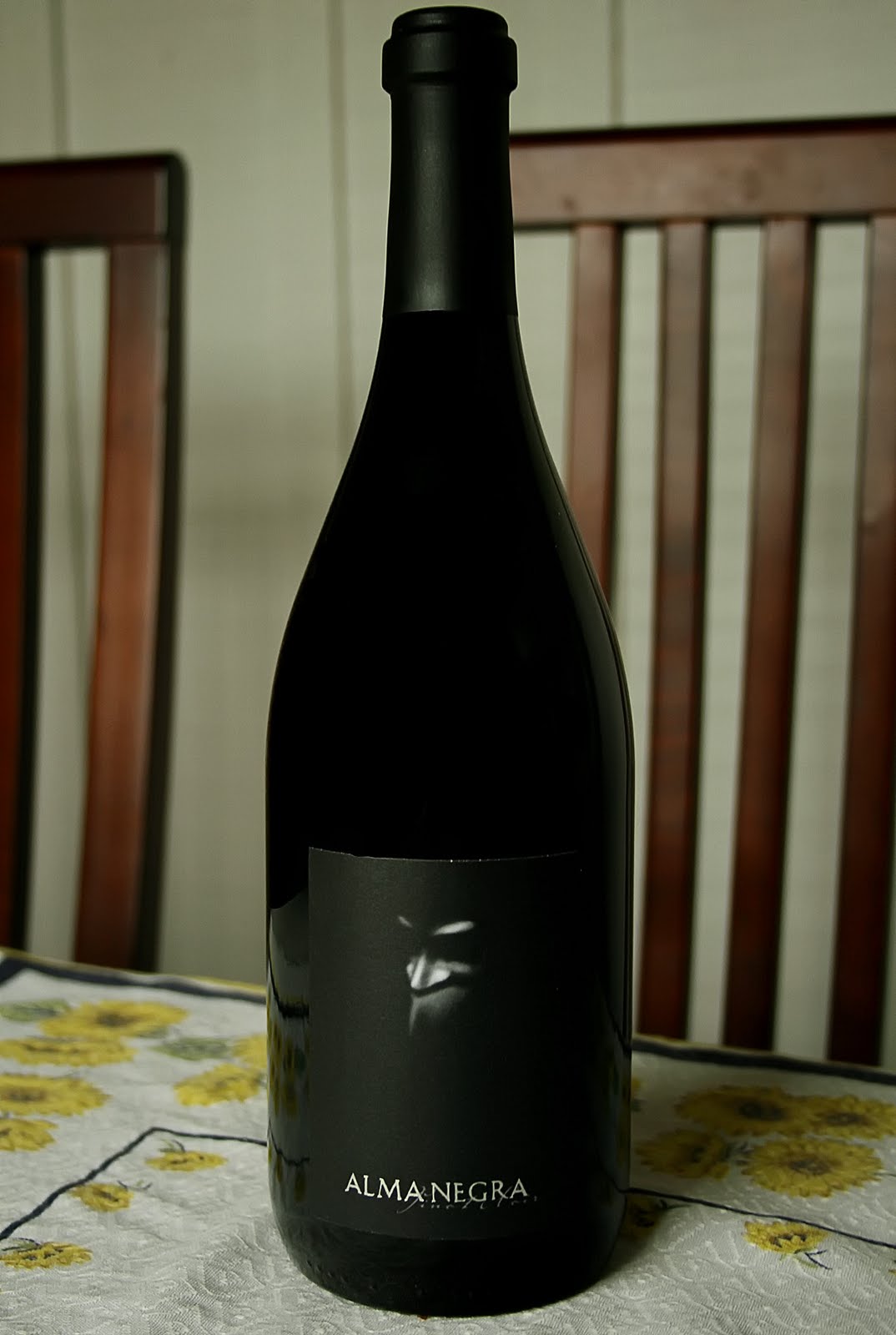 bitácora hedonista: Alma Negra, Pinot Noir 2008