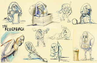 WANTED: FUNNY DOODLES: The Hunchback @ the Drawing Club