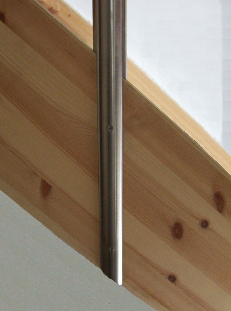 Welding Repairs & Fabrications: Stainless Steel Balustrade Post