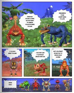 HAVING FUN WITH ENGLISH: MASHON SPORE COMIC CREATOR