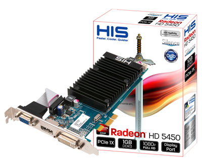 TeCnOlOgIa...: HIS Apresenta Radeon HD 5450 com Interface PCI Express x1