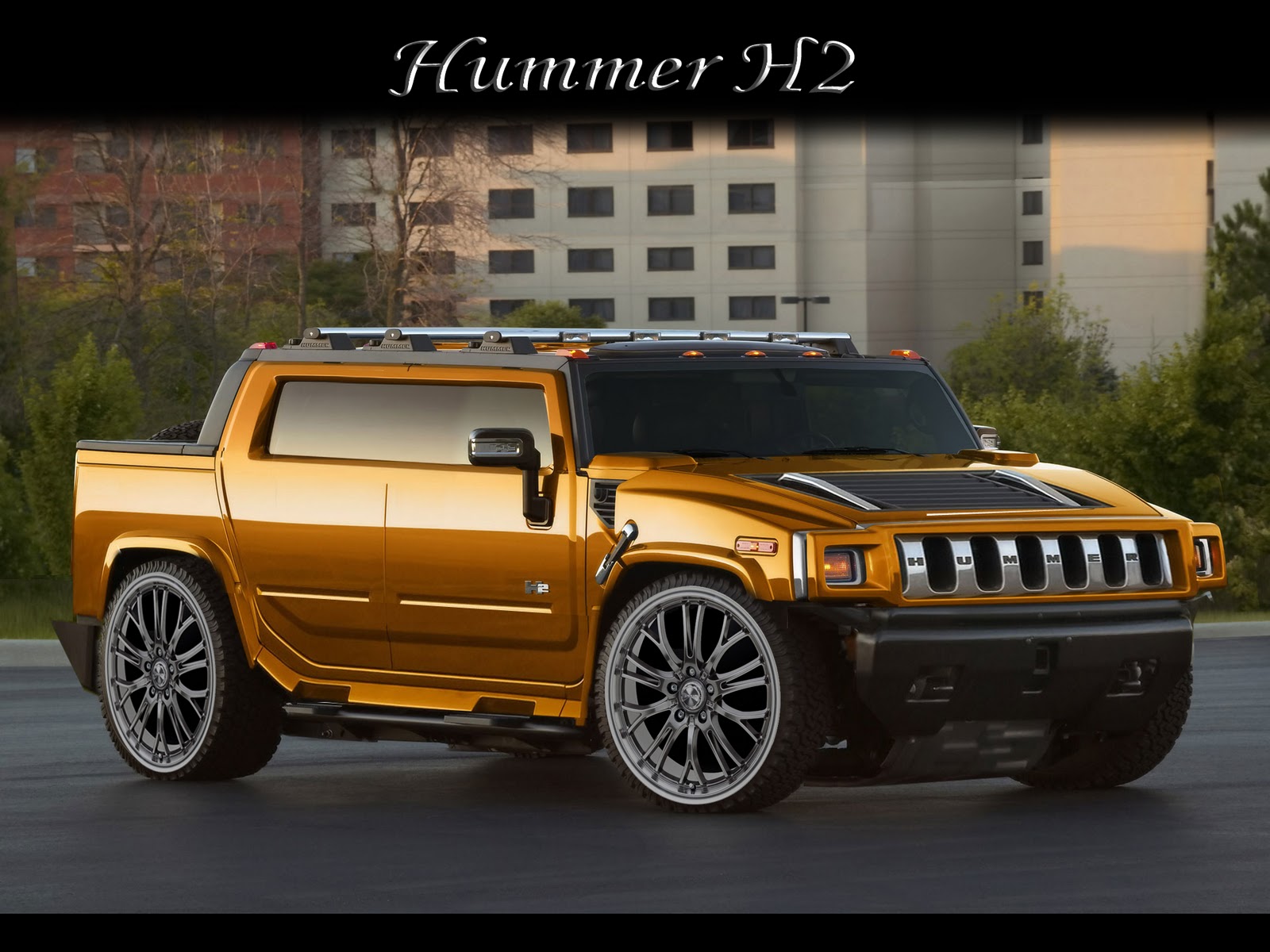 tuning cars: hamer h2 tuning