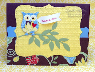 Stetler Arts : Owl Punch Card