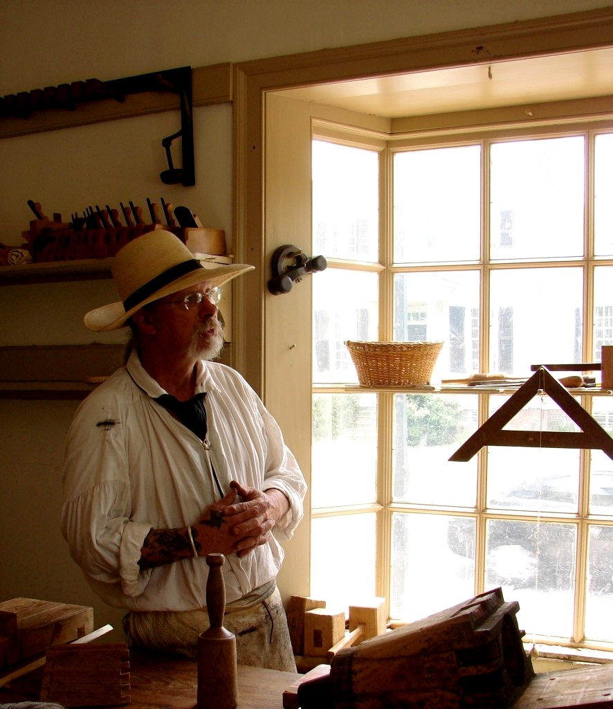 Dan's Shop: Colonial Williamsburg Joiner's Shop