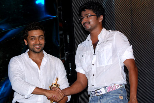 Suriya and Vijay Icons for Chennai Superstars-Celebrities Cricket League