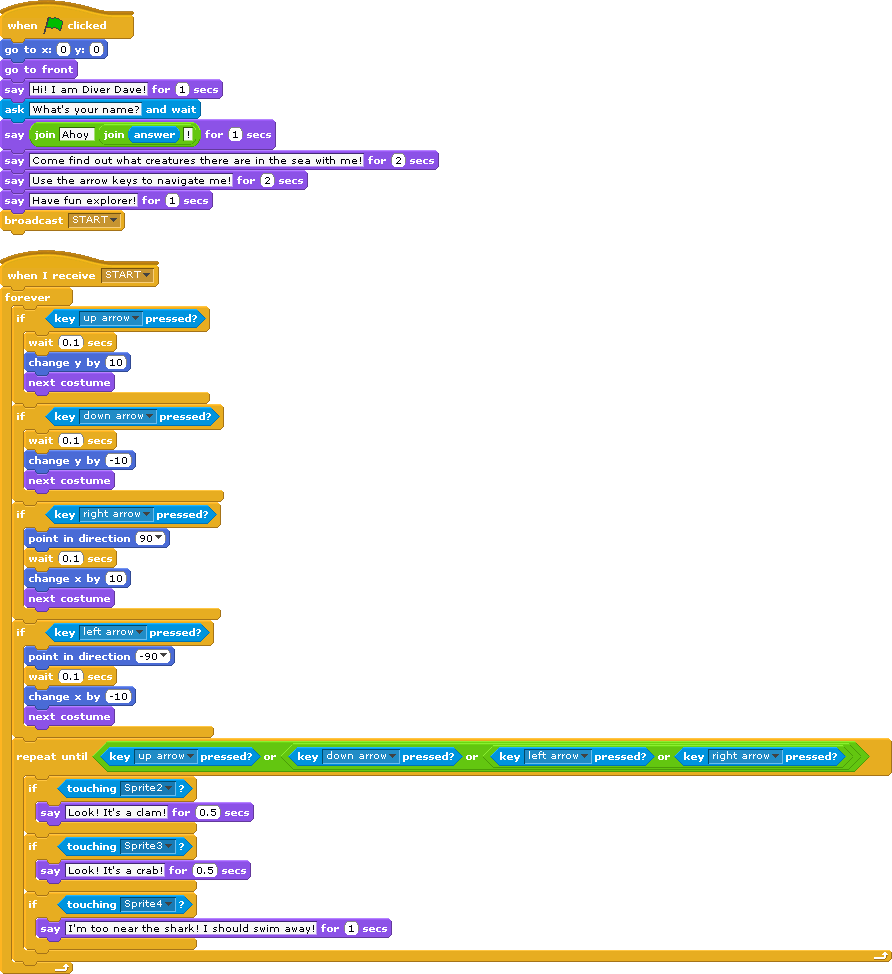Science Centre Singapore - Scratch Programming: Scripts
