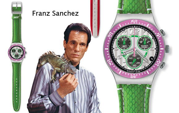 Tamerlane's Thoughts: 007 Villain Swatch watch collection