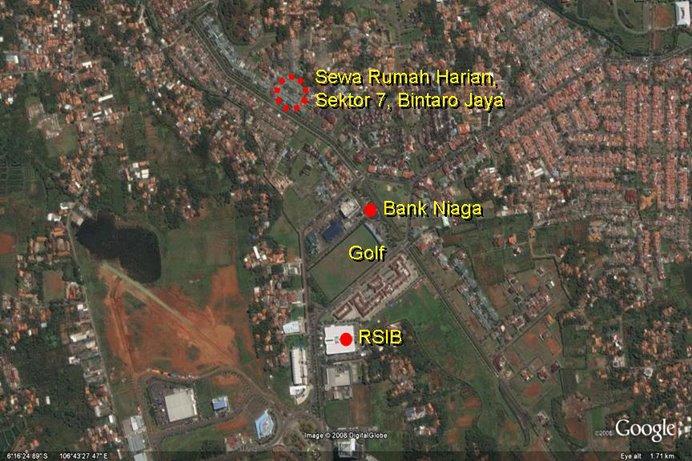 Sewa Rumah Harian Bintaro Jaya