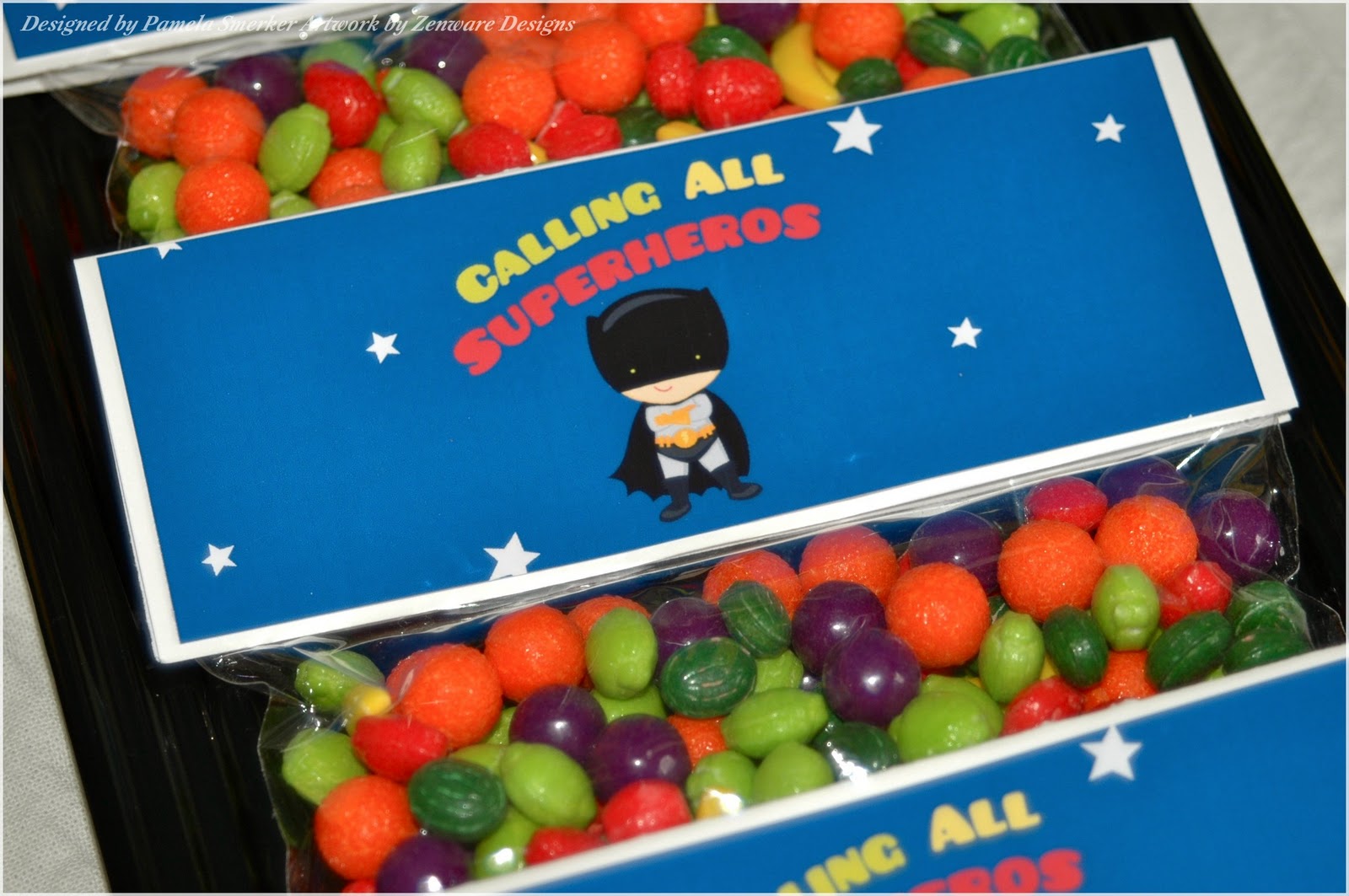 Pamela Smerker Designs: Goodie Bag Toppers {Tutorial}