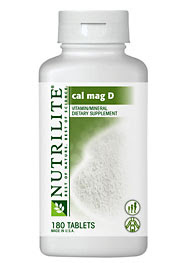 **Productos Amway**: Calcio, Magnesio y Vitamina D NUTRILITE