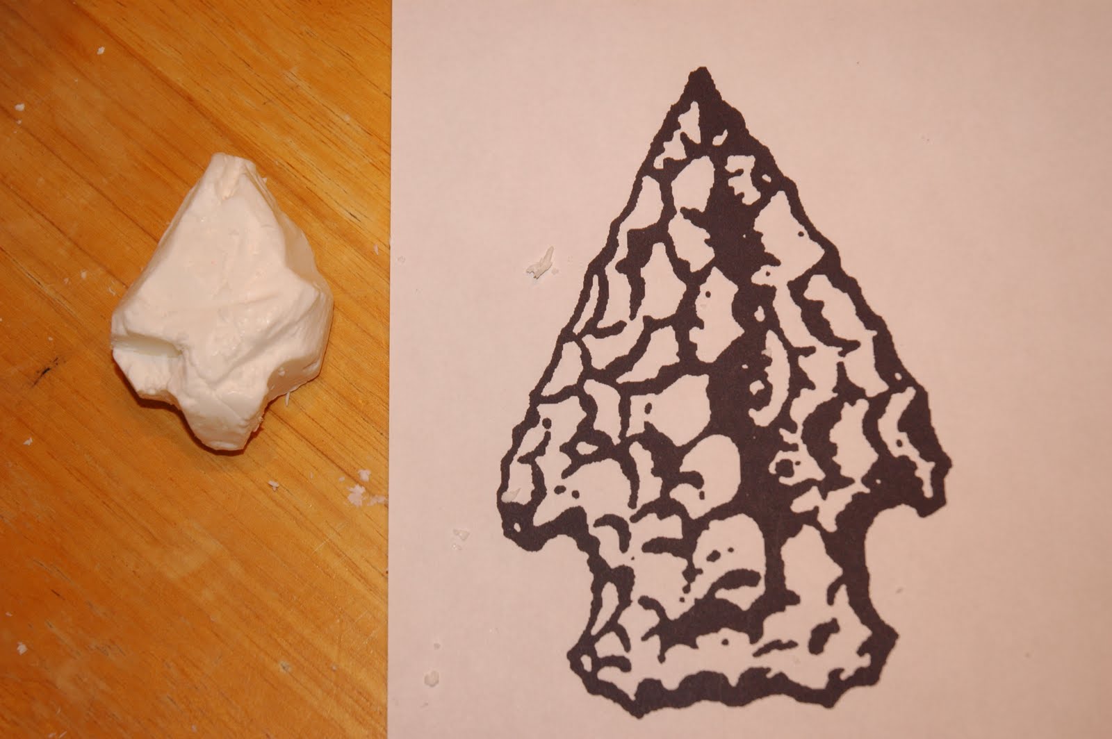 Savor The Days: Carving Arrowheads Like A Native American Indian