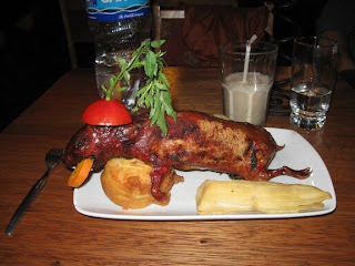 APRENDIENDO A COCINAR: Un rico Cuy al horno