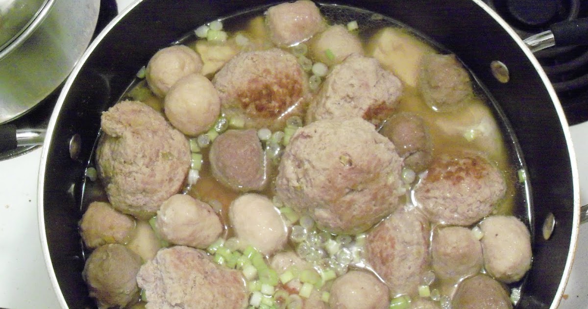 Random Cuisine: Lion's Head Meatball Stew