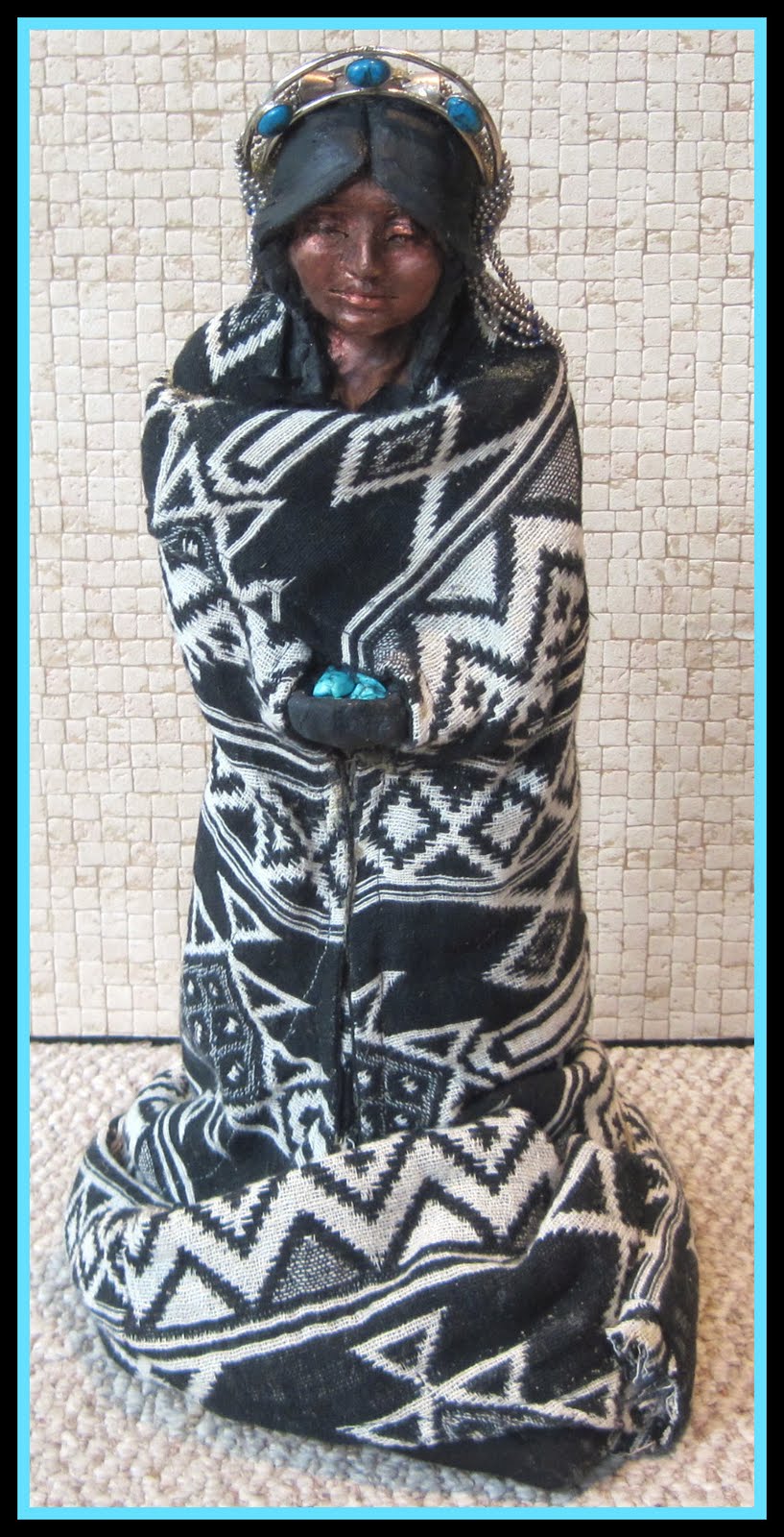 Healing Woman: Earth Walker Native American Sculpture