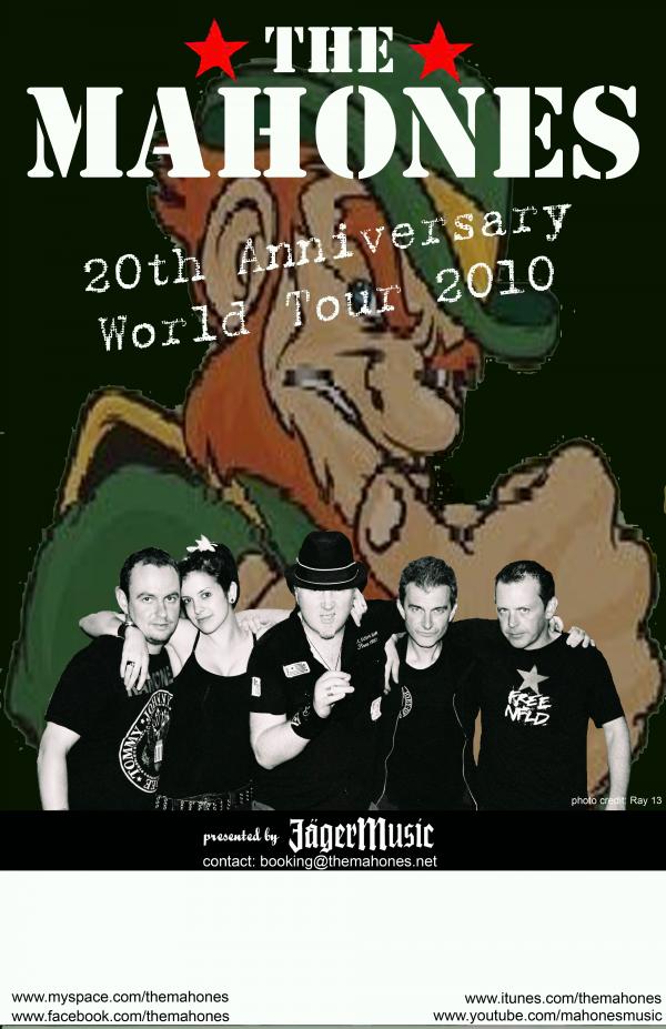 CD DE HOMENAJE A THE MAHONES.: colaboran bandas nacionales ~ Celtic ...