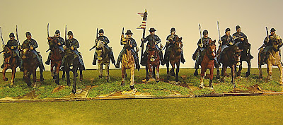 Painting Wargames Figures: Perry Plastic ACW Cavalry