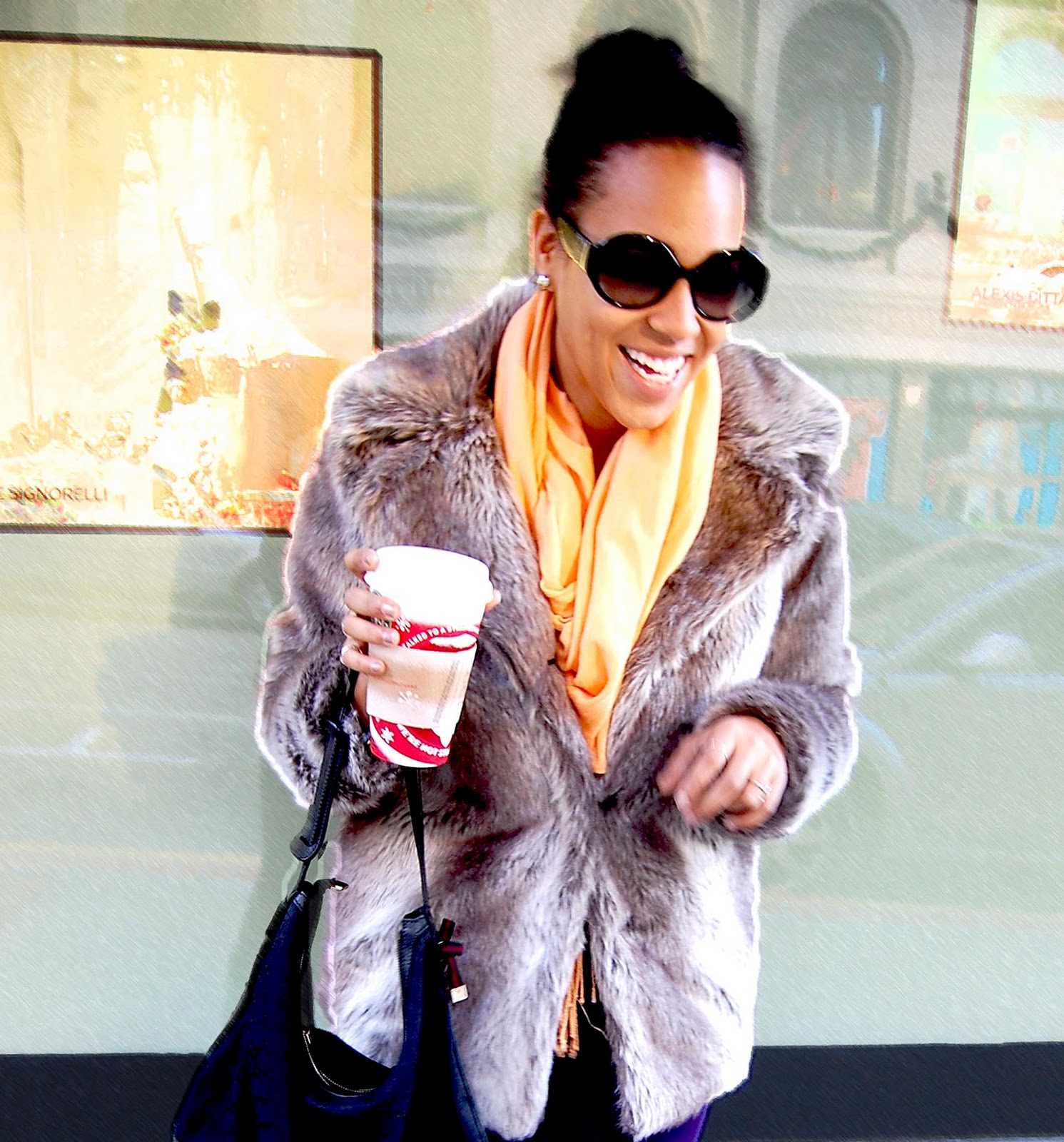 sodestroyit: Faux Fur And A Side of Pumpkin Spice