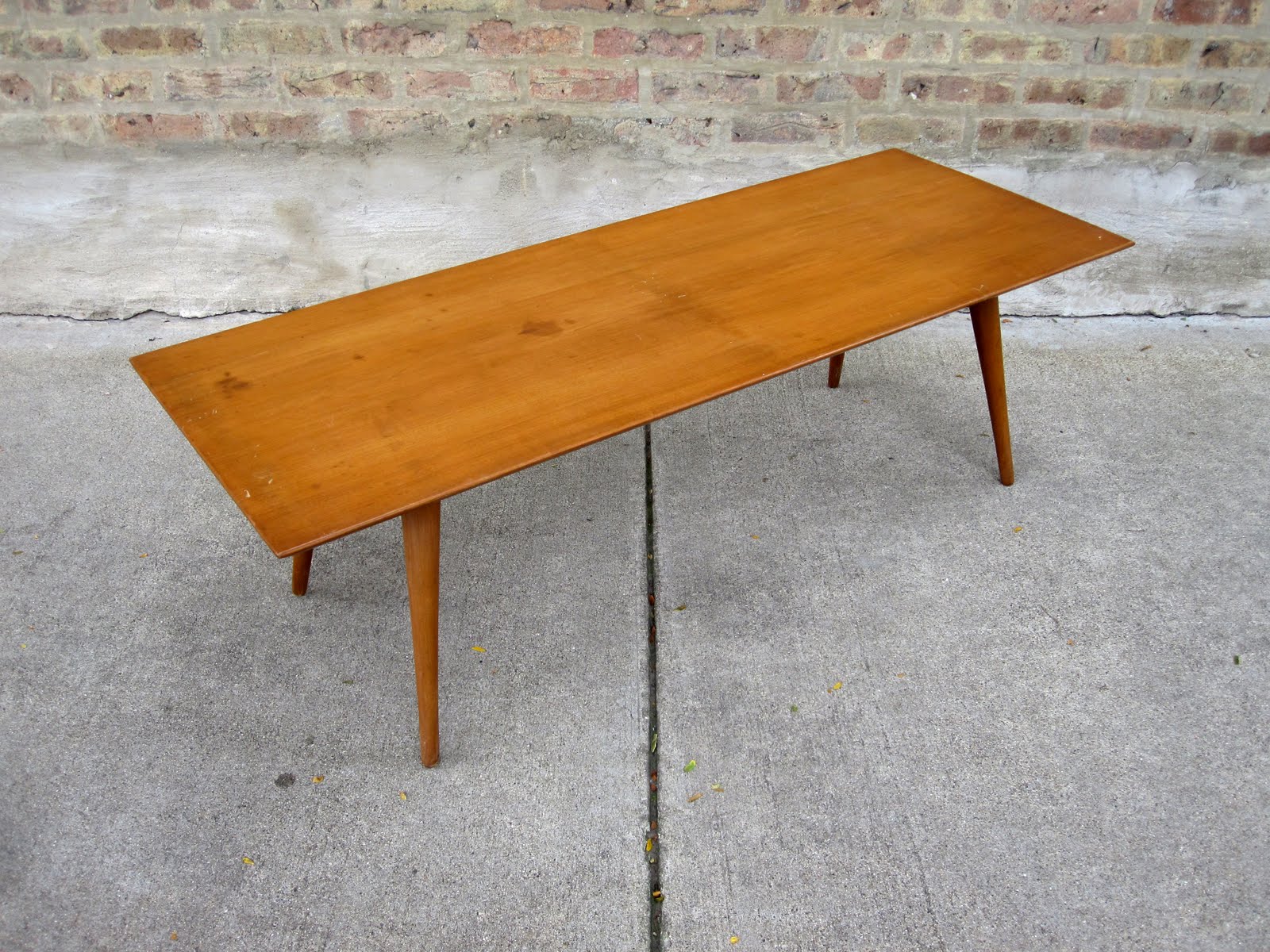 circa midcentury: 'paul mccobb' planner group coffee table