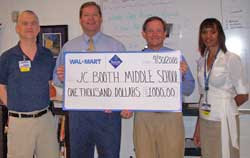 Georgia Education: Booth Middle School's Edinger Named Wal-Mart Teacher ...