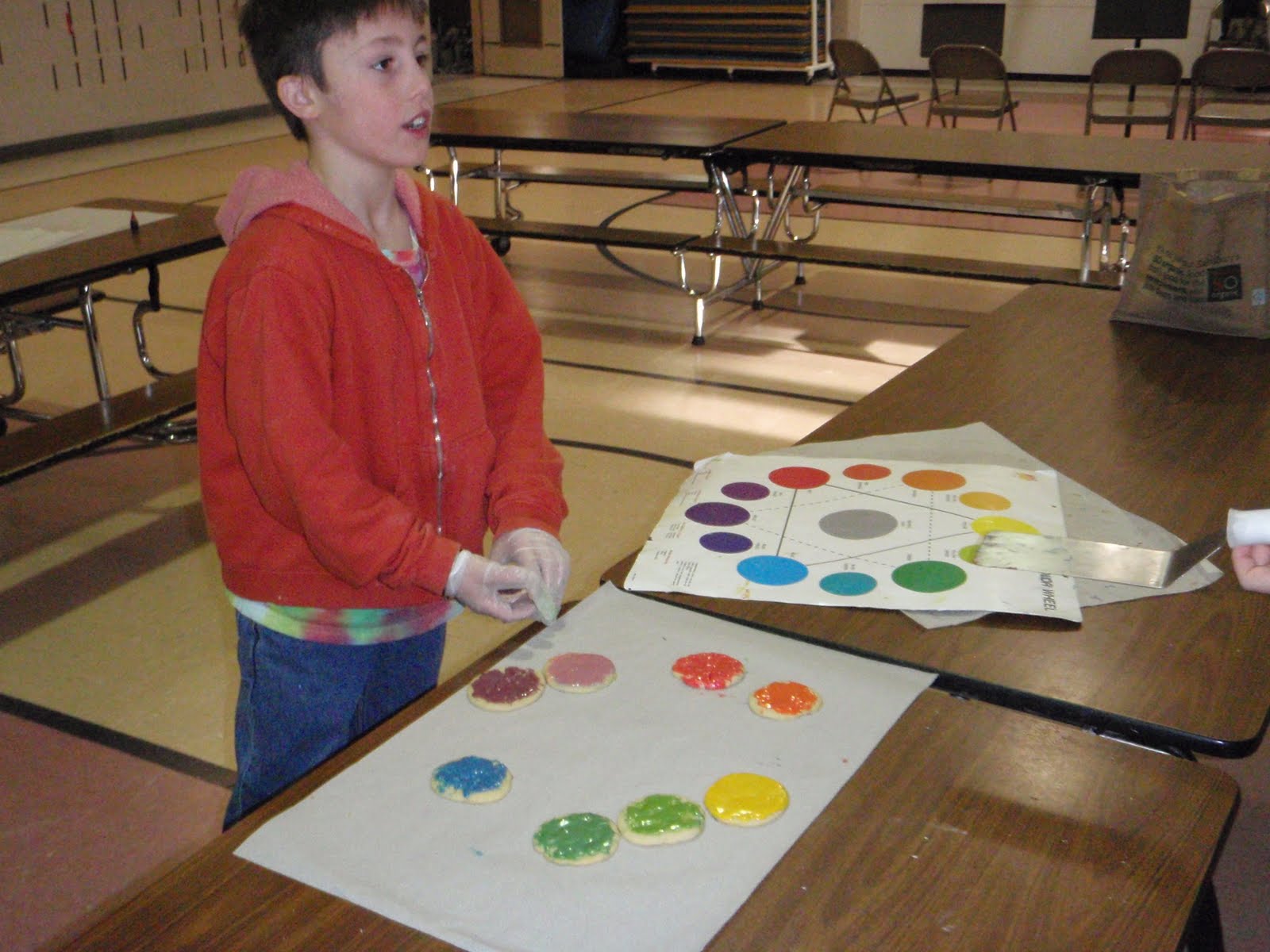 Fayston Elementary Art: Color Wheel Cookies
