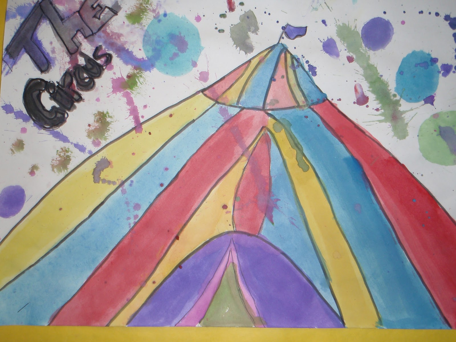 Fayston Elementary Art: Vintage Circus Posters