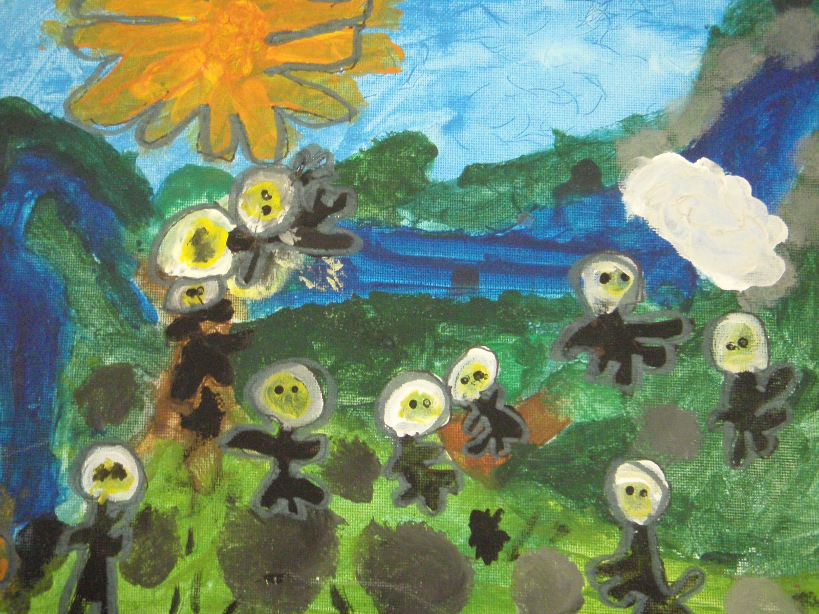 Fayston Elementary Art: Welcome to the Jungle! Henri Rousseau Paintings