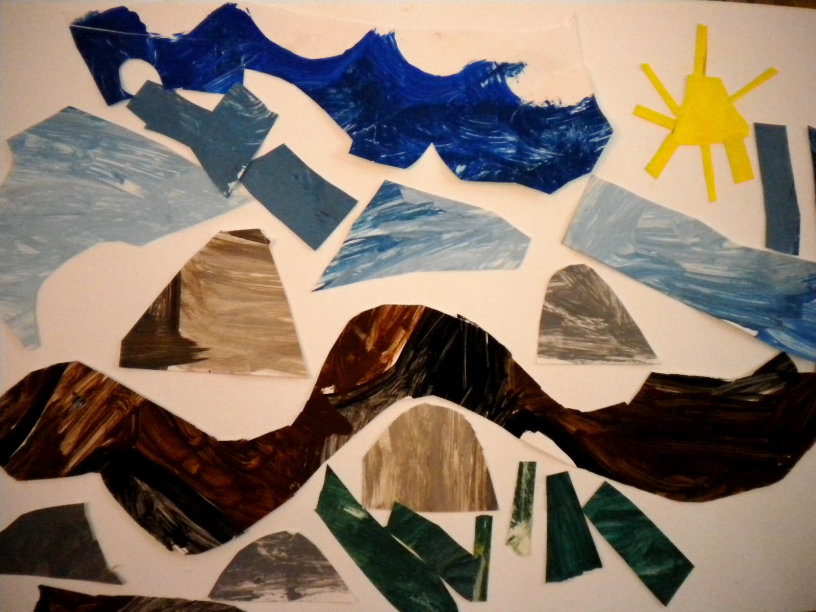 Waitsfield Elementary Art: Eric Carle Collages