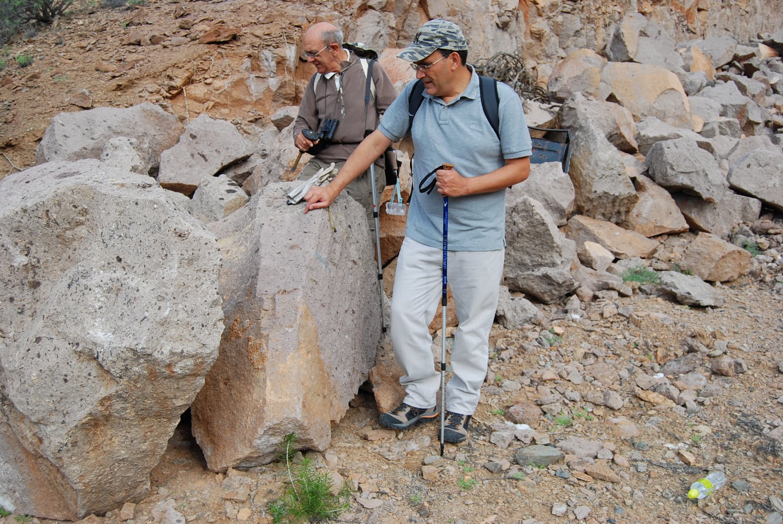 Minerales de Canarias: Barranco Medio Almud, Mogán, Gran Canaria II