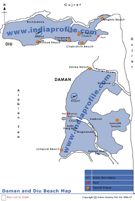 free visit to most famous places of the world: Daman & Diu