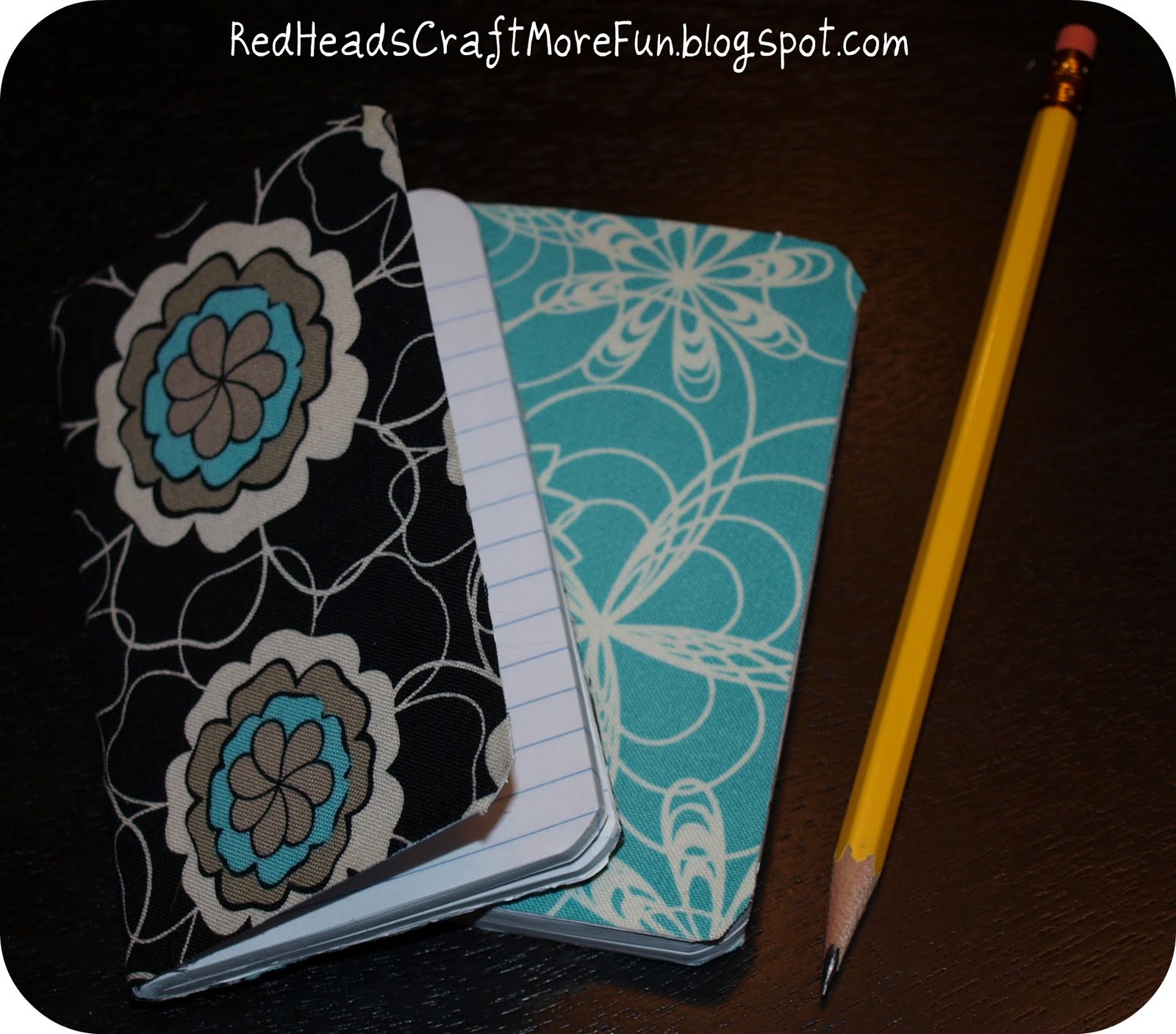 Red Heads Craft More Fun: Mini Notebook for your Purse